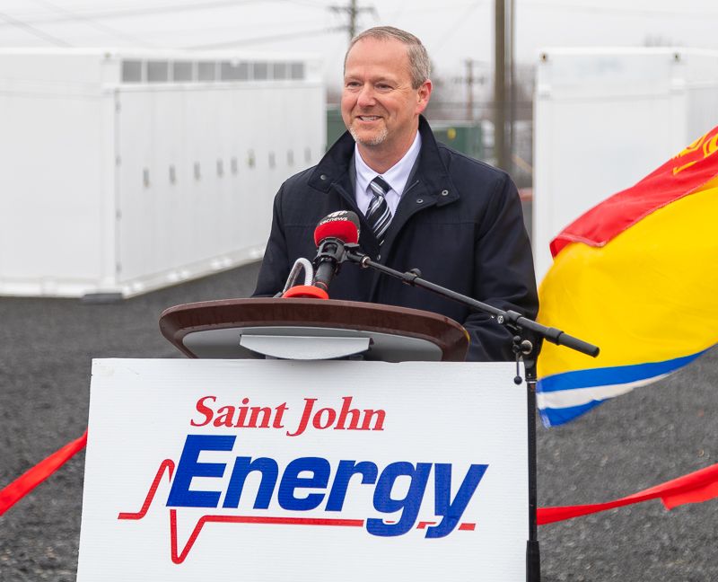 The Tesla Mega Pack - Saint John Energy